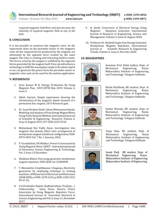 Design and Development of Perendev Motor | PDF