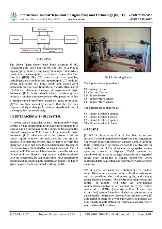Smart Substation with Automatic Monitoring, Smart Controlling and Overload Protection of ...