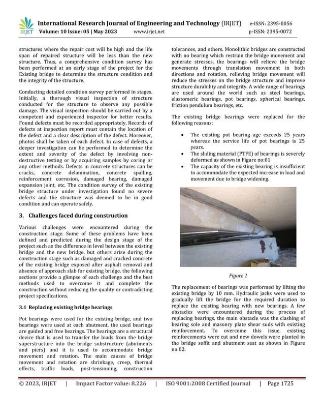 Case study: Widening an existing bridge structure Challenges and ...