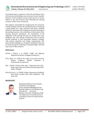 Case study: Widening an existing bridge structure Challenges and ...