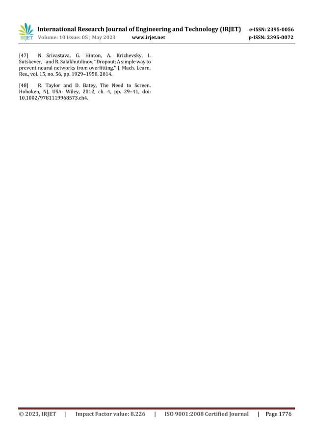 An Automated Severity Classification Model For Diabetic Retinopathy Pdf