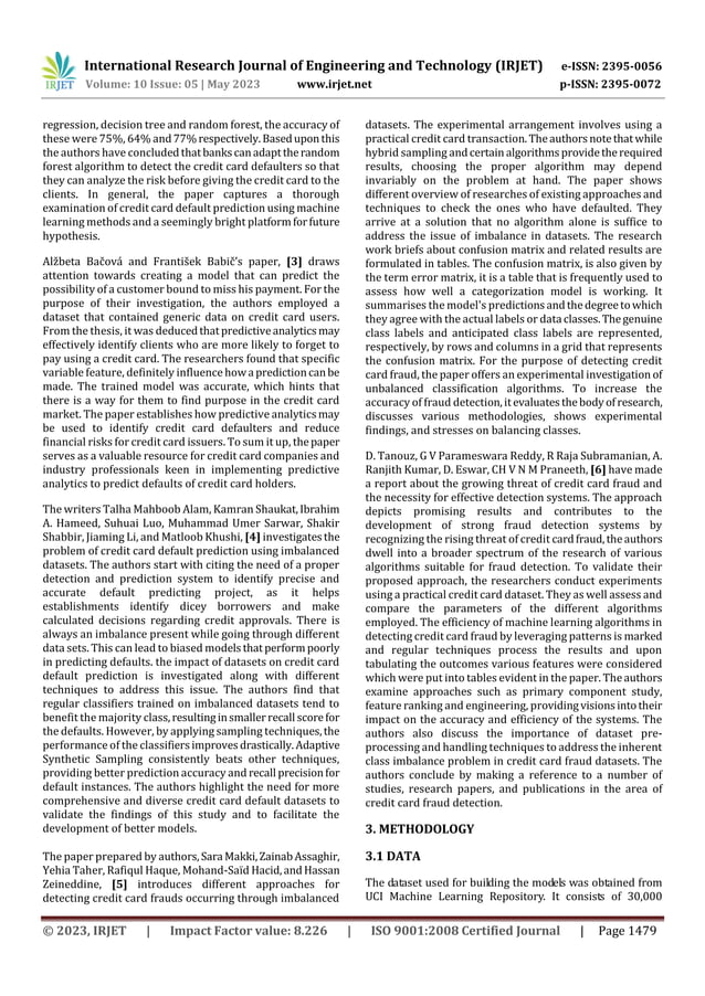 Credit Card Fraud Detection Using Machine Learning | PDF