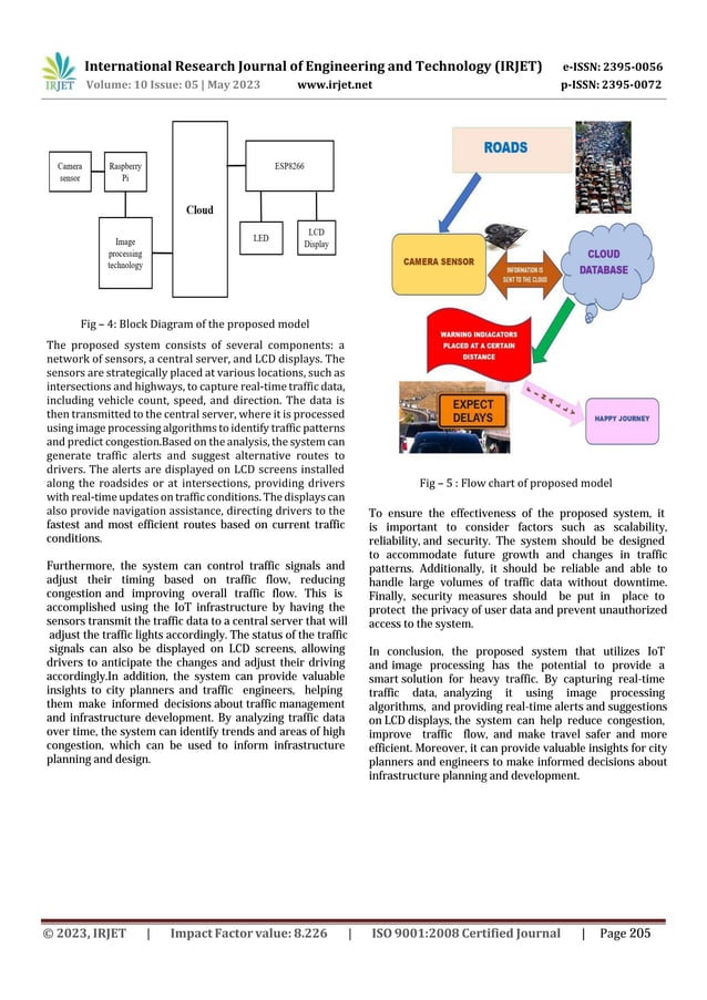 SMART SOLUTION FOR RESOLVING HEAVY TRAFFIC USING IOT | PDF