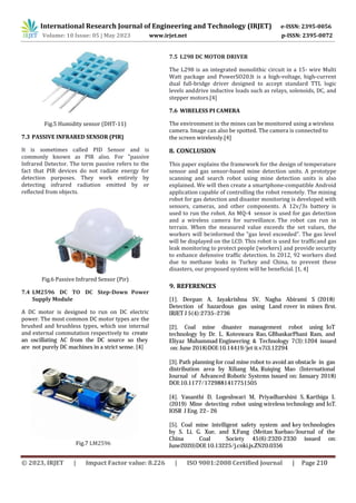 BRIEF REVIEW PAPER ON IOT-BASED ADVANCED SEMI-AUTONOMOUS SAFETY ROBOTS FOR MINING PERSONALS ...