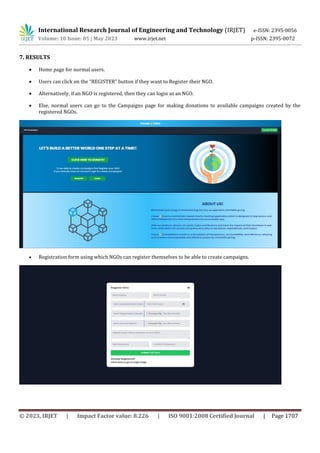 CauseVCare - A Blockchain based Charity DApp | PDF | Stocks and Bonds | Personal Investing