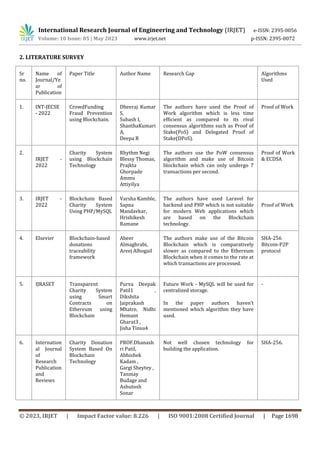 CauseVCare - A Blockchain based Charity DApp | PDF