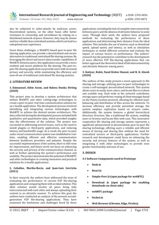 P2P File Sharing Web App | PDF