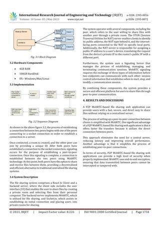 P2P File Sharing Web App | PDF