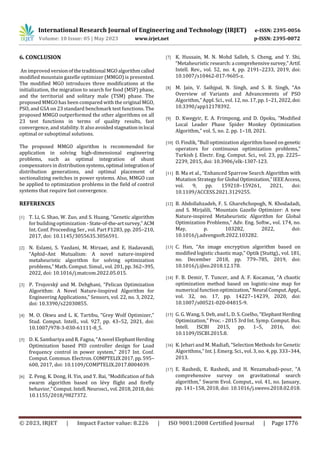 Modified Mountain Gazelle Optimizer Based on Logistic Chaotic Mapping ...