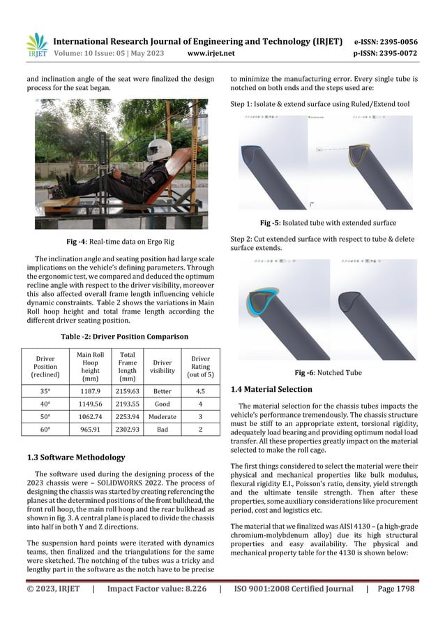 Design & Development of Formula Student Chassis | PDF | Performance ...