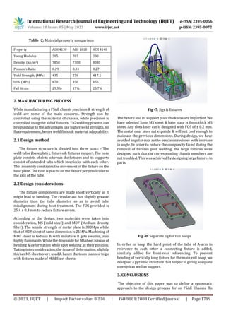 Design & Development of Formula Student Chassis | PDF