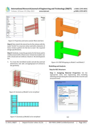 STRUCTURAL BEHAVIOR OF RETROFIT BEAM COLUMN JUNCTION USING ANSYS | PDF