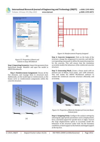 STRUCTURAL BEHAVIOR OF RETROFIT BEAM COLUMN JUNCTION USING ANSYS | PDF