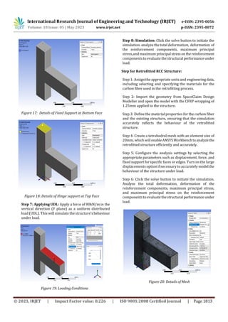 STRUCTURAL BEHAVIOR OF RETROFIT BEAM COLUMN JUNCTION USING ANSYS | PDF