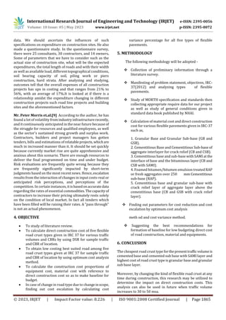 Optimum Cost Analysis For Selecting Best Suited Flexible Pavement Road ...