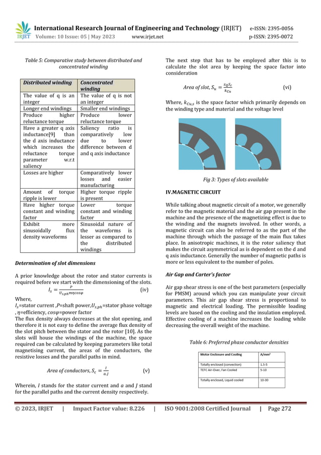 Electromagnetic Design of a 7kW Permanent Magnet Synchronous Motor for ...