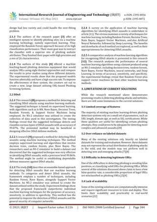 Examining the emerging threat of Phishing and DDoS attacks using Machine Learning models. | PDF