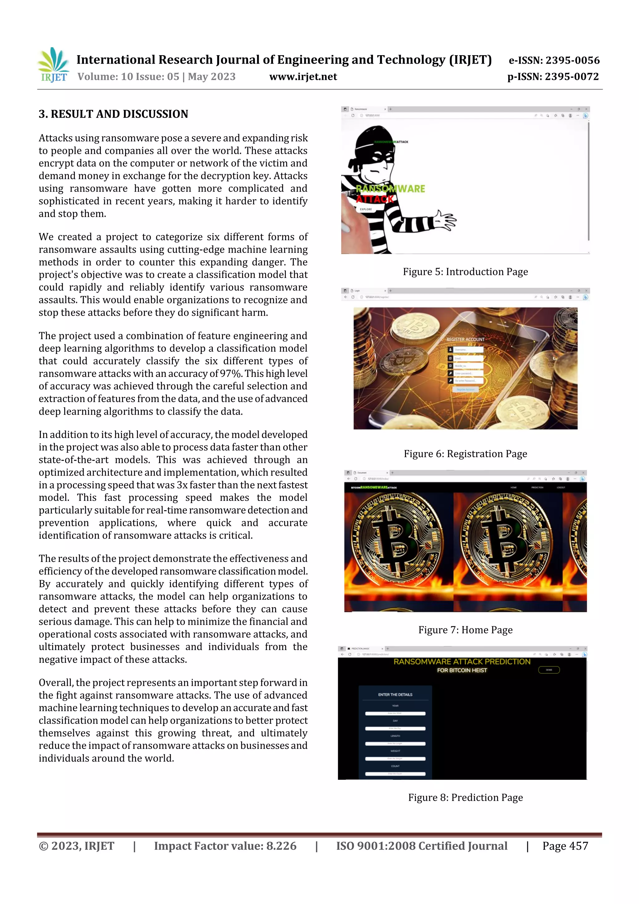 BITCOIN HEIST: RANSOMWARE ATTACKS PREDICTION USING DATA SCIENCE | PDF