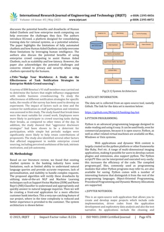 BANKING CHATBOT USING NLP AND MACHINE LEARNING ALGORITHMS | PDF