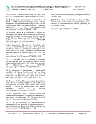 Mixed Convection Flow And Heat Transfer In A Lid Driven Cavity Using SIMPLE Algorithm | PDF ...