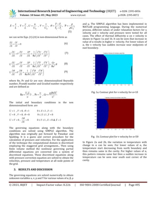 Mixed Convection Flow And Heat Transfer In A Lid Driven Cavity Using SIMPLE Algorithm | PDF ...