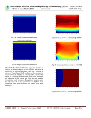 Mixed Convection Flow And Heat Transfer In A Lid Driven Cavity Using SIMPLE Algorithm | PDF ...