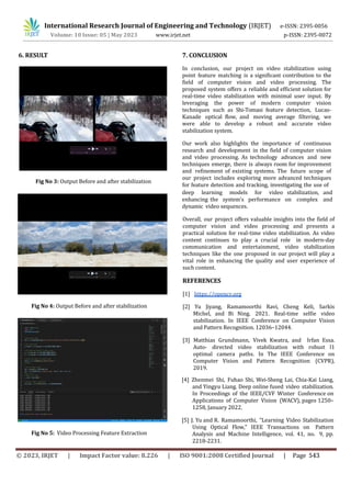 Video Stabilization using Python and open CV | PDF