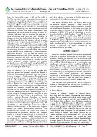 Mom Care: A smart medical app for pregnantwomen | PDF