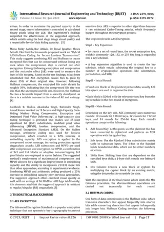 ADVANCED SECURITY USING ENCRYPTION, COMPRESSION AND STEGANOGRAPHY TECHNIQUES | PDF