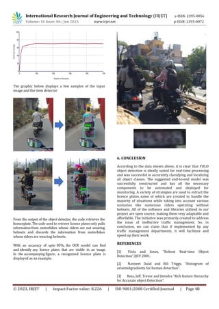 Helmet and License Plate Detection using Machine Learning | PDF