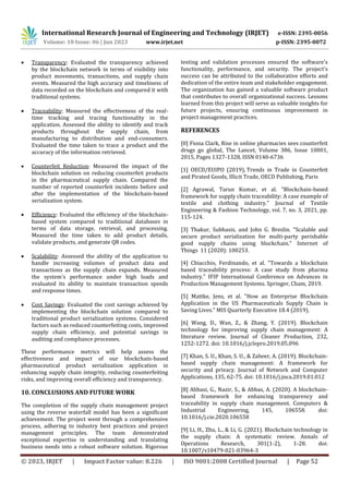 Product Serialization using Blockchain | PDF