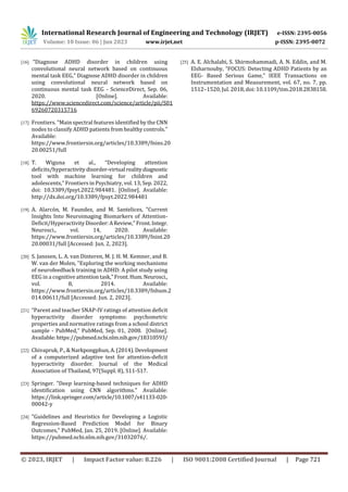 NEUROASSIST ADHD ANALYZER: A SMART APPLICATION FOR RECOGNIZING ATTENTION DEFICIT HYPERACTIVITY ...