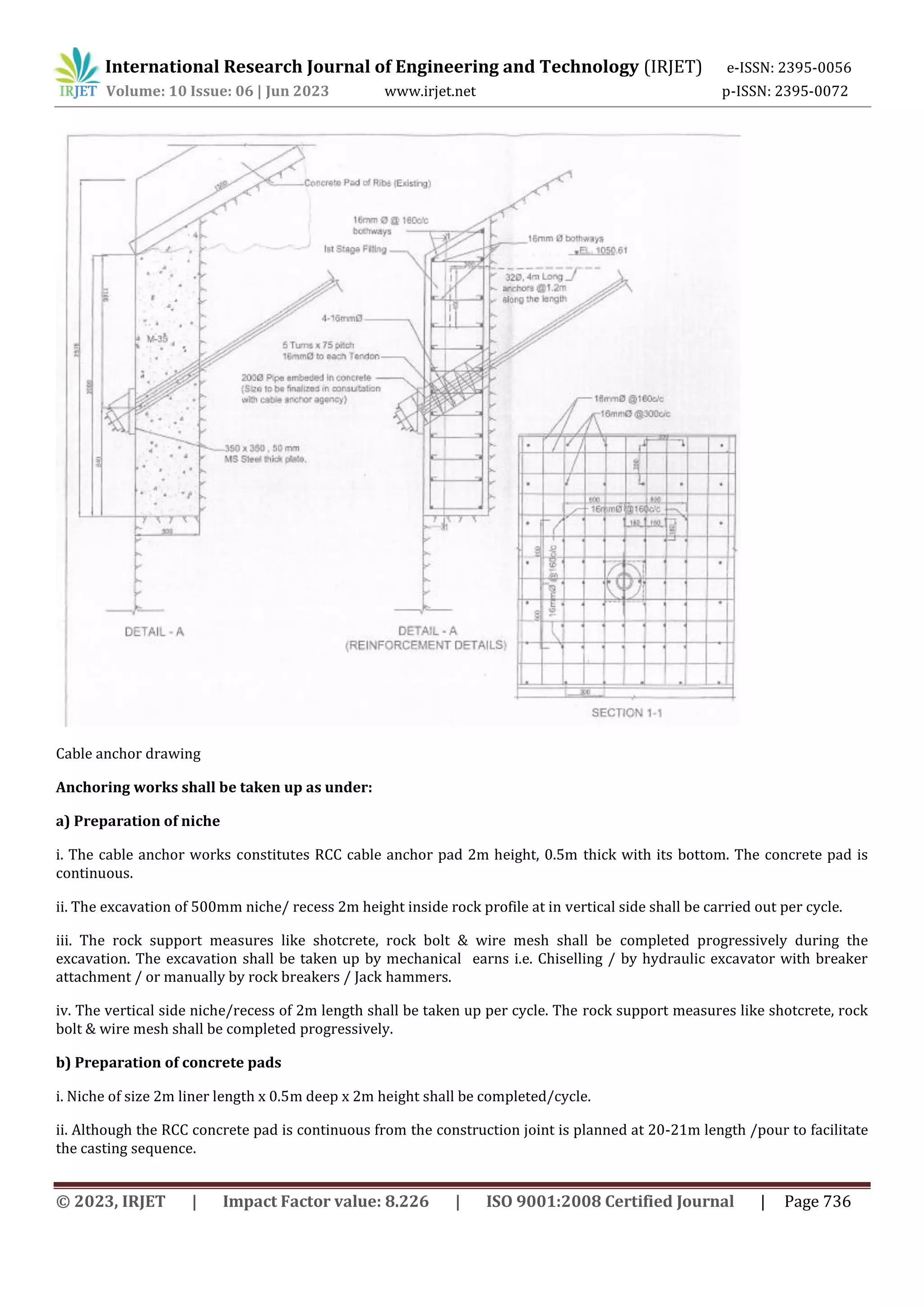 Analysing the role of Cable Anchor in Hydroelectric project A case ...