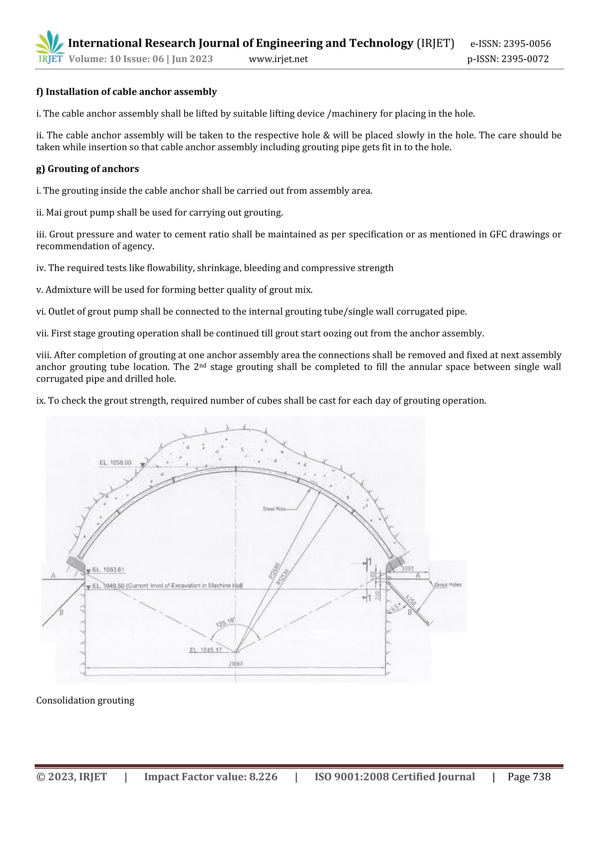 Analysing the role of Cable Anchor in Hydroelectric project A case ...