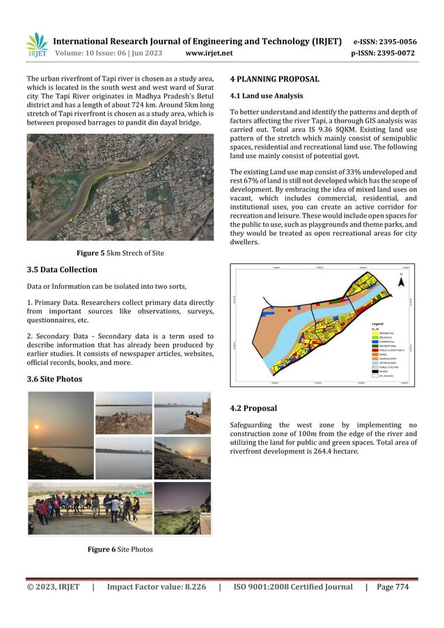 Riverfront Development- A tool to Improve and restore urban green spaces | PDF