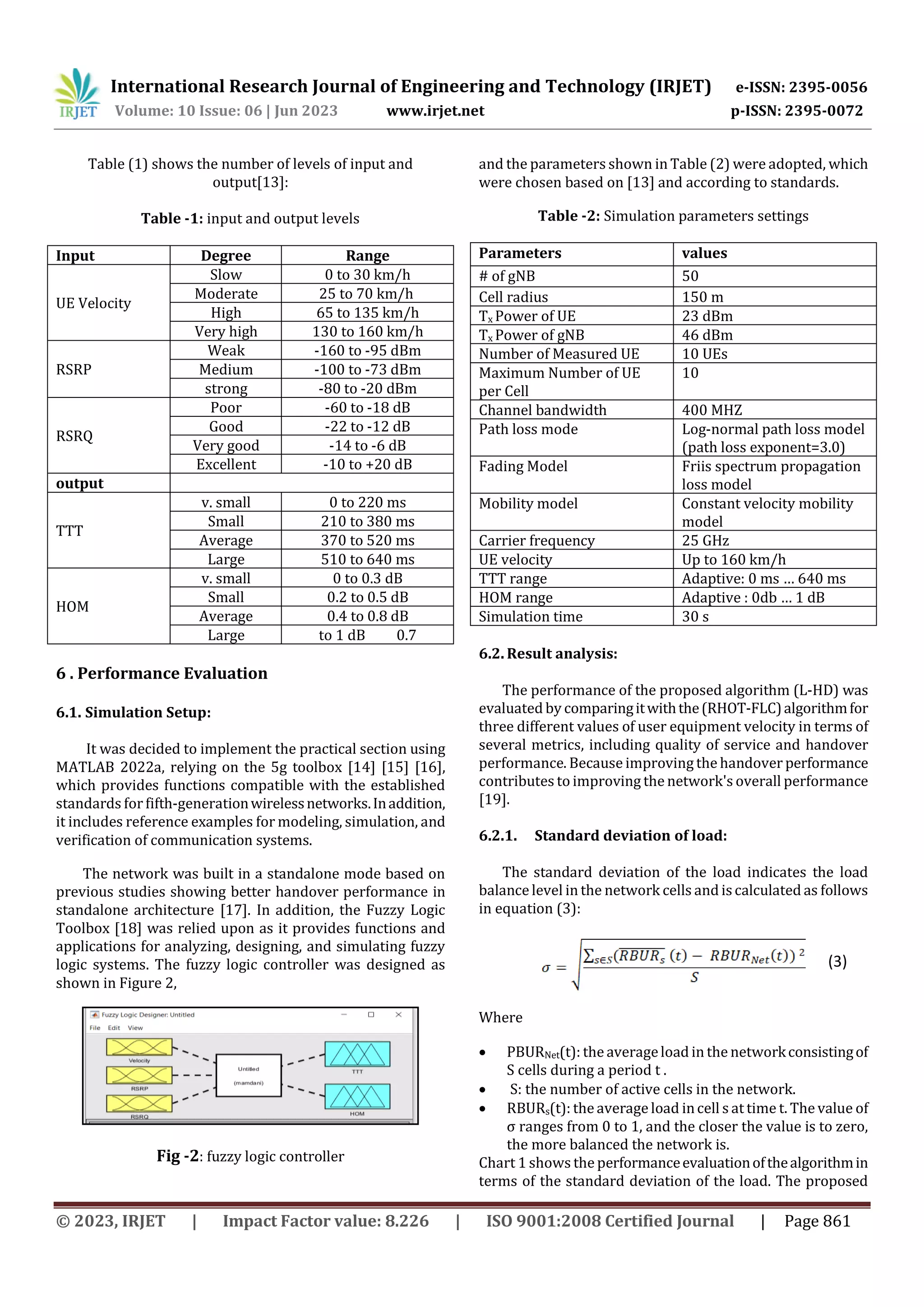 An Enhanced Algorithm for Load-based Handover Decision-making in 5G Wireless Networks. | PDF
