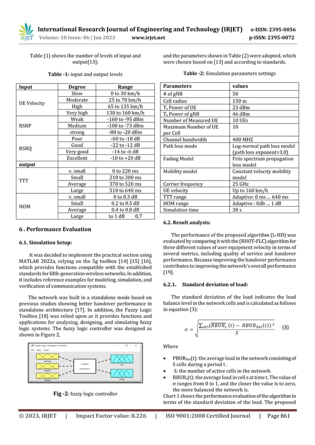 An Enhanced Algorithm for Load-based Handover Decision-making in 5G Wireless Networks. | PDF