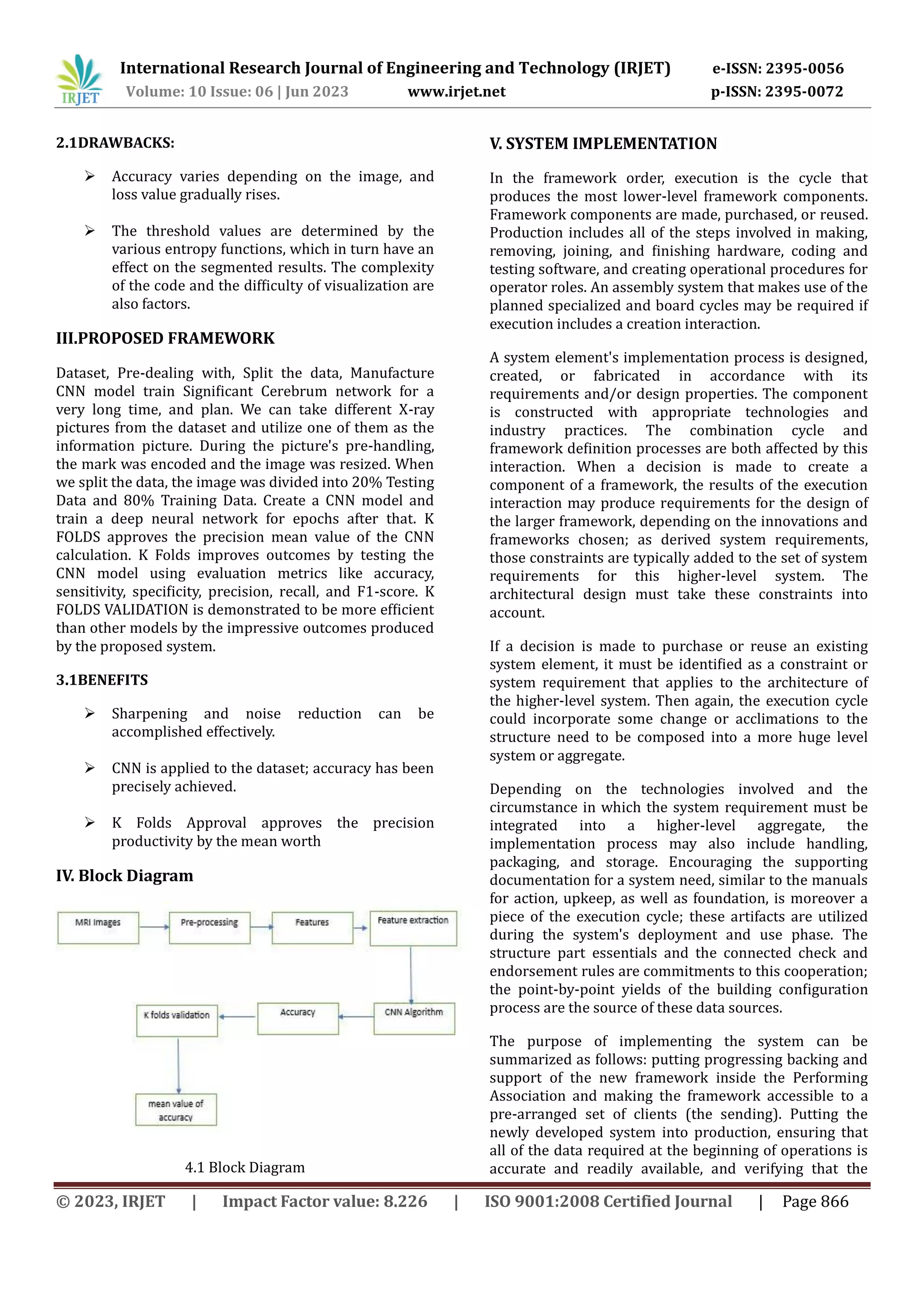 BRAIN TUMOR’S DETECTION USING DEEP LEARNING | PDF