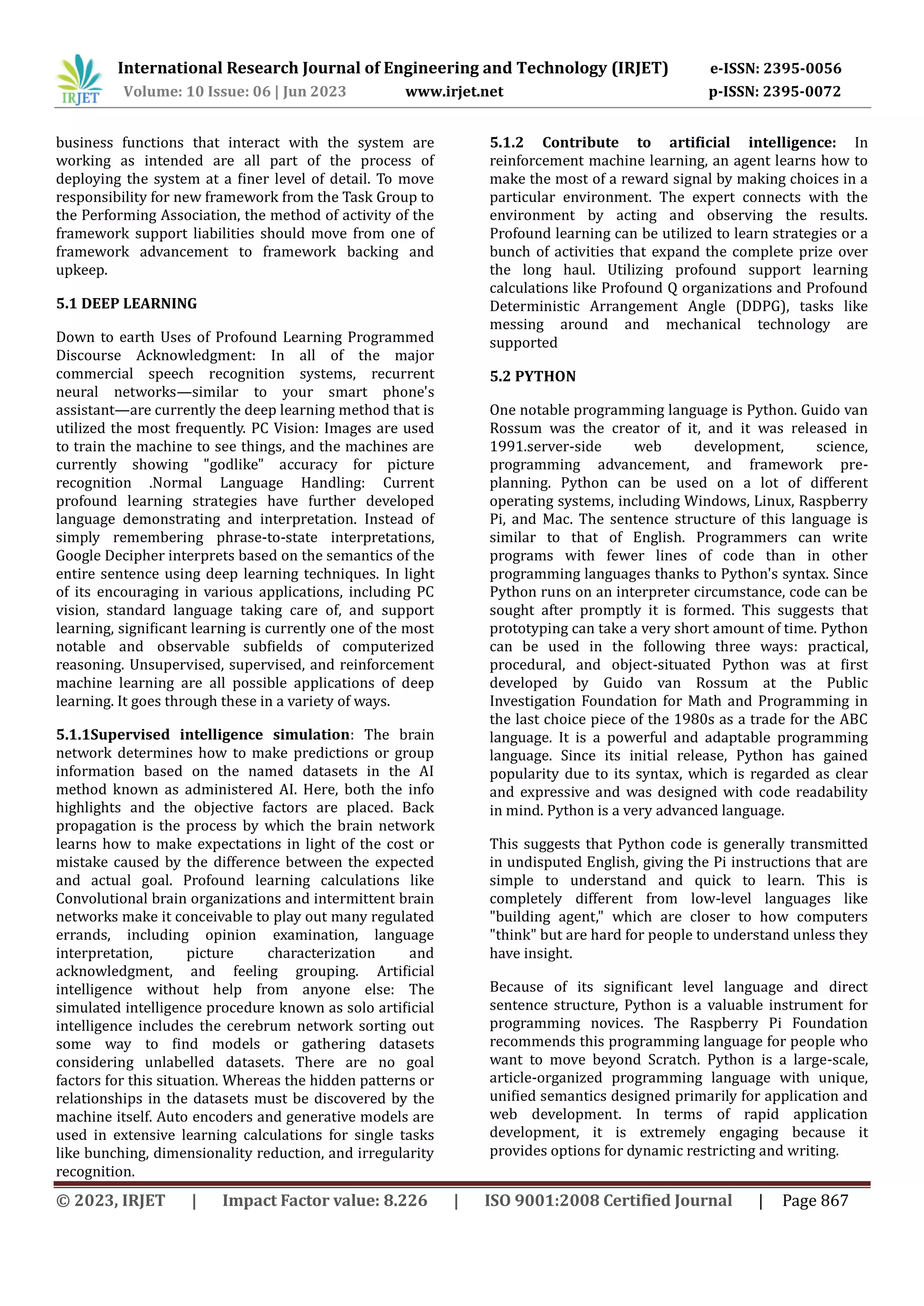 BRAIN TUMOR’S DETECTION USING DEEP LEARNING | PDF