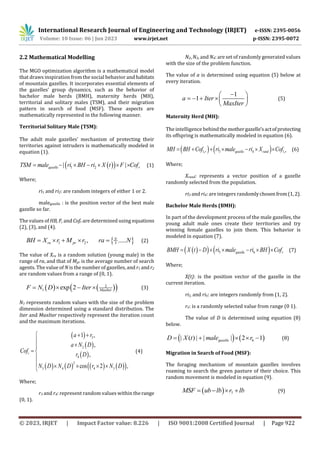 Enhancing Mountain Gazelle Optimizer (MGO) with an Improved F ...
