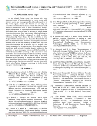 Intelligent Spam Mail Detection System | PDF