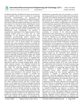 Performance Analysis and Parallelization of CosineSimilarity of Documents | PDF