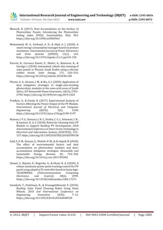 Design and Development of a Dry-Cleaning System for Photovoltaic Panels ...