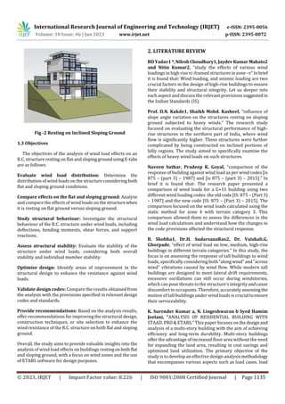Analysis of Wind Load Effects on R.C Structure Resting on Flat and ...