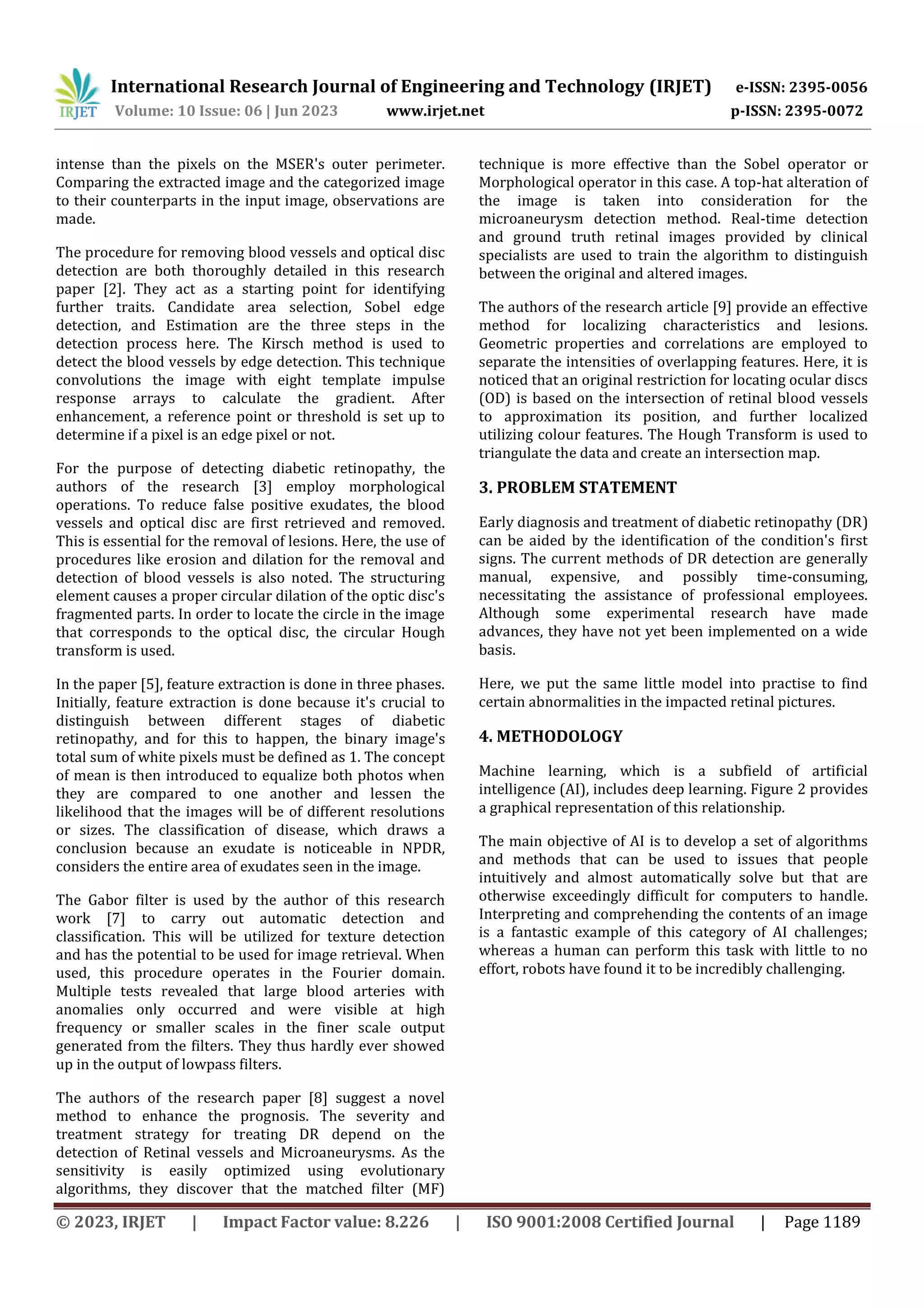 Diabetic Retinopathy Detection Using Machine Learning Pdf