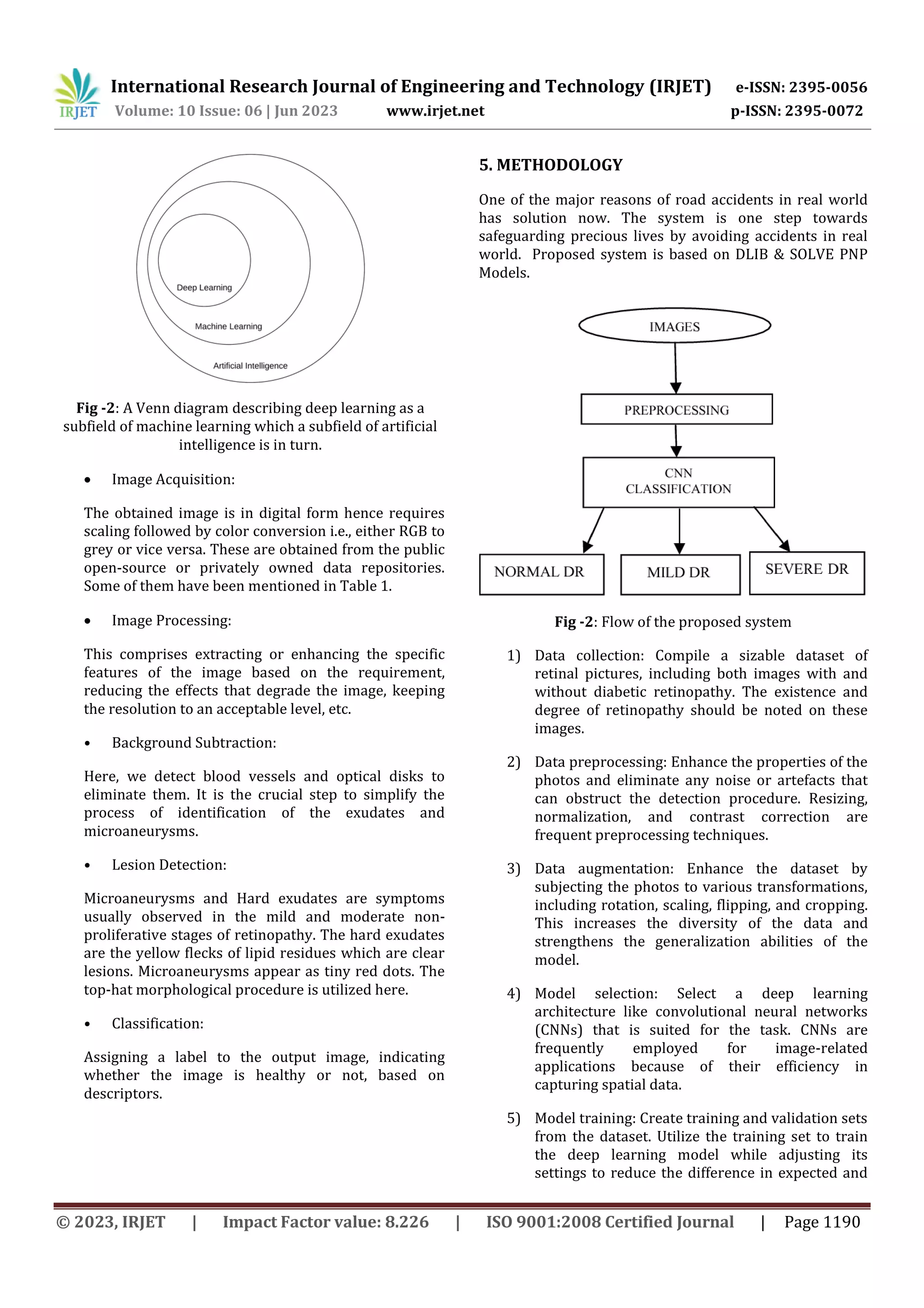 Diabetic Retinopathy detection using Machine learning | PDF