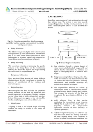 Diabetic Retinopathy detection using Machine learning | PDF