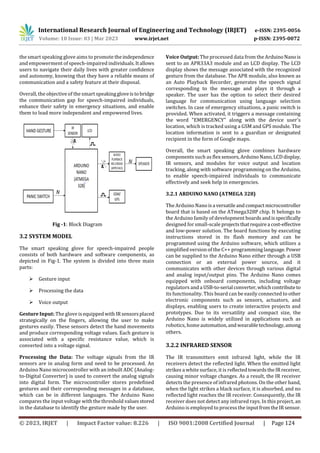 GLOVE BASED GESTURE RECOGNITION USING IR SENSOR | PDF