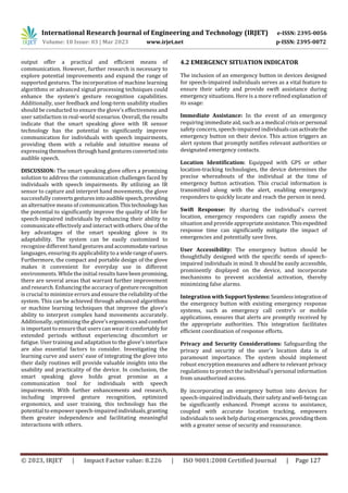 GLOVE BASED GESTURE RECOGNITION USING IR SENSOR | PDF