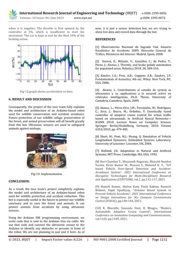 BOT FOR WILDLIFE PROTECTION | PDF